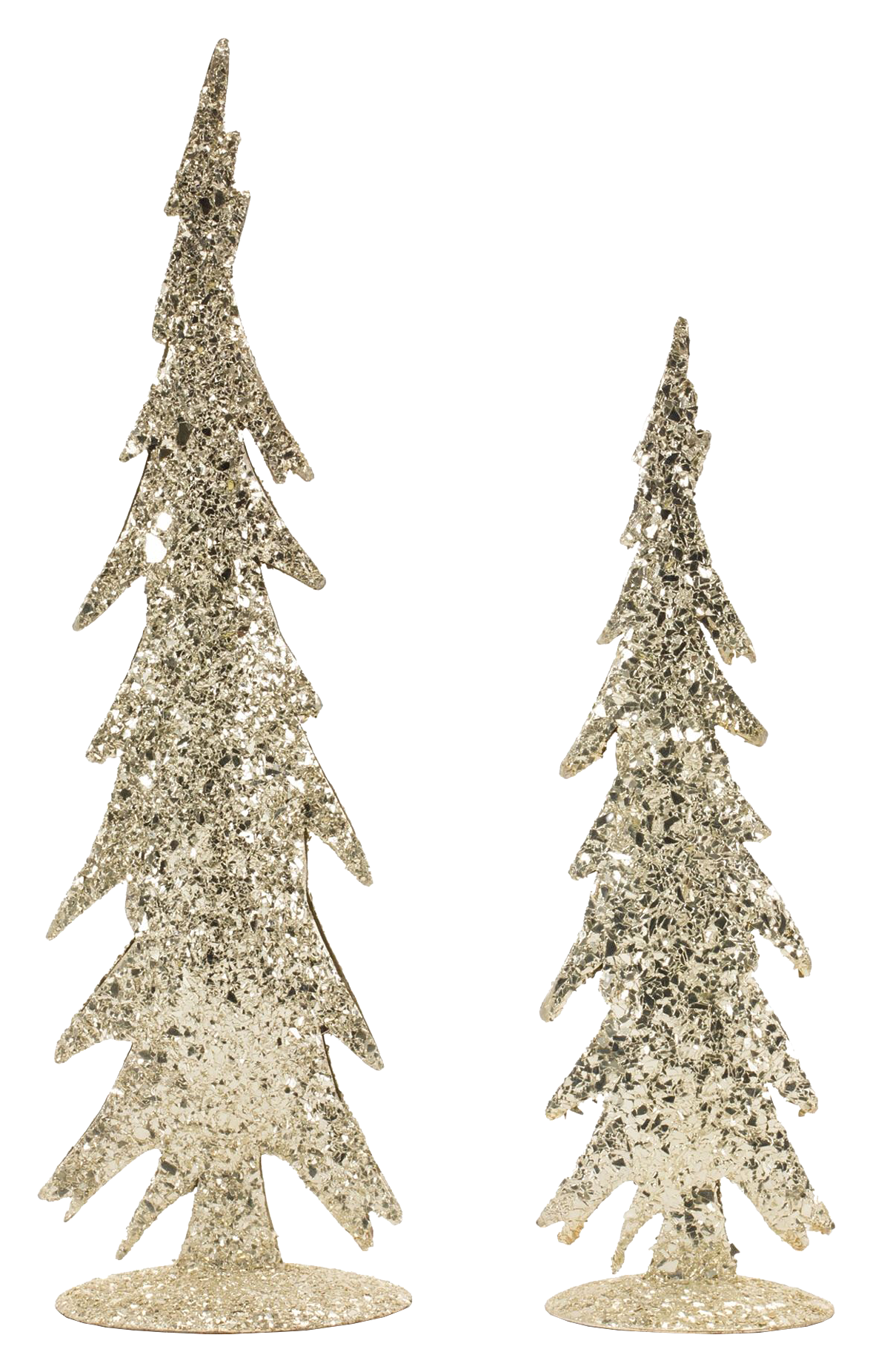 Melrose International Mosaic Glass Pine Trees Set of 2 | Cabela's